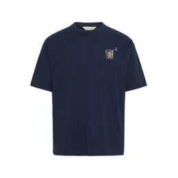 Casual Friday Herren Rundhalsshirt "Rundhalsshirt CFArcher", blau, Gr. XXXL, Obermaterial: 100% Baumwolle CO., Shirts