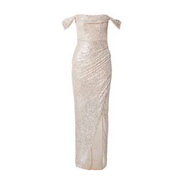 Lipsy Evening Dress female size 34 Gold