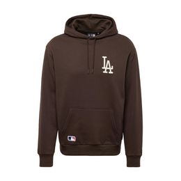 New Era Sweatshirt 'League Essentials' male size L Dark brown / White