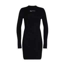 KARL LAGERFELD JEANS Kleid Damen Gr&ouml;&szlig;e M schwarz / wei&szlig;