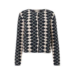 Jacqueline de Yong JDY Strickjacke 'JDYJESSICA' Damen Gr&ouml;&szlig;e M nachtblau / naturwei&szlig;