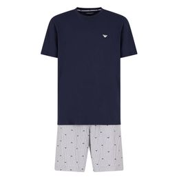 Emporio Armani Pyjama Herren Gr&ouml;&szlig;e XL blau