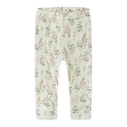 name it Leggings 'NBFWang' Gr&ouml;&szlig;e 56 oliv / pastellgr&uuml;n / rosa / naturwei&szlig;