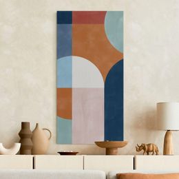 Bilderwelten Akustikbild Bunte Bauhaus Abstraktionen II