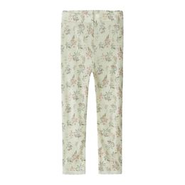 name it Leggings 'NMFWANG' girl size 104 Pastel green / Rose / natural white