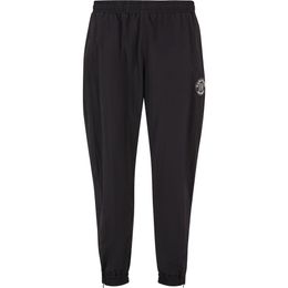 Karl Kani Sporthose 'KM-PL074-001-01' Herren Gr&ouml;&szlig;e XL schwarz / wei&szlig;