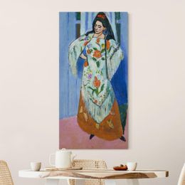 Bilderwelten Akustikbild Henri Matisse - Madame Matisse im Manila-Schal
