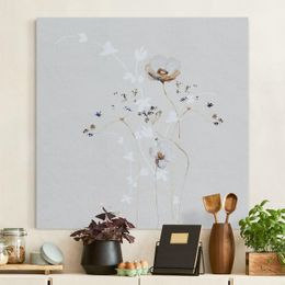 Bilderwelten Akustikbild Japanisches Ikebana