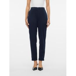 V&eacute;ro Moda VERO MODA Damen Anzughose "VMMAYA", blau, Gr. S, unifarben, Web, Obermaterial: 62% Polyester, 33% Viskose, 5% Elasthan, Hosen, hinten mit