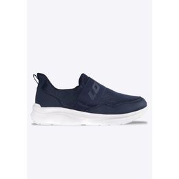 Lotto Herren Slip-On Sneaker, Gr. 44, blau, Mesh, Synthetik, Schuhe, Sommerschuh, Slipper - ohne Schn&uuml;ren: einfach hineinschl&uuml;pfen