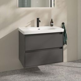 Villeroy & Boch Villeroy & Boch Skyla Schrank mit Waschtisch, 2 Ausz&uuml;ge, 5A5180R1+C79600VR,