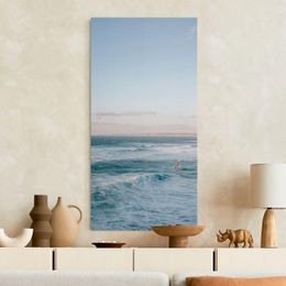 Bilderwelten Akustikbild Windsurfen in Pastell
