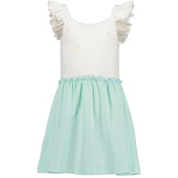 Blue Seven M&auml;dchen Jerseykleid "Kleid"6041, hl t&uuml;rkis, Gr. 110, 95% Baumwolle, 5% Elasthan, Kleider