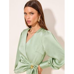 Lipsy Bluse Damen Gr&ouml;&szlig;e XS hellgr&uuml;n