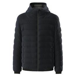 JOOP! JOOP JEANS Herren Steppjacke "Kilburn", schwarz, Gr. 50, clean, unifarben, Web, Obermaterial: 100% Polyester, Jacken, mit Kapuze