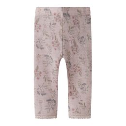 name it Leggings 'NBFWANG' Gr&ouml;&szlig;e 62 saphir / oliv / pastelllila / rosa