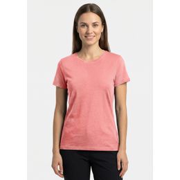 Icepeak Damen T-Shirt "ISLETON", rosa, Gr. XXL, Obermaterial: 100% Baumwolle, Shirts, mit O-Ausschnitt, aus Baumwolle, gerader Saum