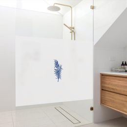 Bilderwelten Folie Duschsichtschutz | Sichtschutzfolie Dusche Farn II