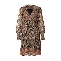 Derhy Kleid 'DARJEELING' Damen Gr&ouml;&szlig;e 38 camel / dunkelorange / schwarz Sommerkleid