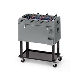 Tchibo - Coolbar mit Tischkicker - 69x37x83cm - grau -