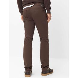 Brax Herren 5-Pocket-Hose "Style CHUCK", braun, Gr. 38, Web, 90% Baumwolle, 7% Elastomultiester, 3% Elasthan, Hosen