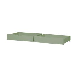 Hoppekids Schubladen-Set auf Rollen - 182x60x19cm - gr&uuml;n -