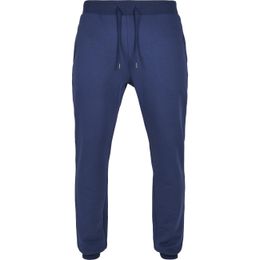 Urban Classics Herren Sweathose "Urban Classics Herren Organic Basic Sweatpants"dunkelblau, Gr. XXL, unifarben, 100% Baumwolle, Hosen
