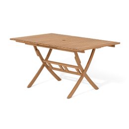 Tchibo - Zusammenklappbarer Ausziehtisch &raquo;Lenja&laquo; - 100x90x75cm - braun -