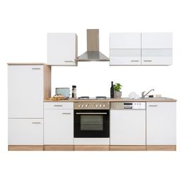 respekta Economy Leerk&uuml;chenblock - 280x60x200cm - braun -