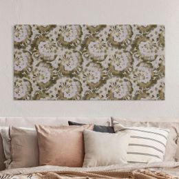 Bilderwelten Akustikbild Batik auf Leinwand Struktur