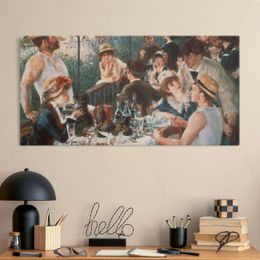 Bilderwelten Akustikbild Auguste Renoir - Das Fr&uuml;hst&uuml;ck der Ruderer