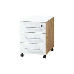 Tchibo - Rollcontainer &raquo;Monteria&laquo; - 40x50x55cm - silber -