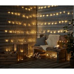 Tchibo - LED-Outdoor-Lichtnetz - transparent