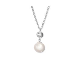 Tchibo - 925 Silber Kette mit Kugel und Perle - silber