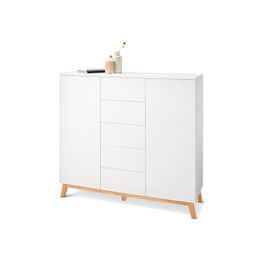 Tchibo - Highboard - 120x38x111cm - braun -