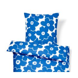 Tchibo - Premium Baumwoll-Bettw&auml;sche - blau
