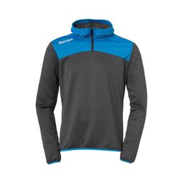 Kempa Sportsweatshirt Jungen Gr&ouml;&szlig;e 164 hellblau / dunkelgrau