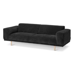 Scapa 3-Sitzer-Sofa - 229x93x72cm - anthrazit -