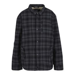 Brandit Herren Allwetterjacke "Brandit Brandit Sherpa Lumberjacket", grau, Gr. XL, kariert, 100% Baumwolle, Jacken