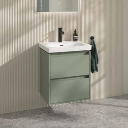 Villeroy & Boch Villeroy & Boch Skyla Schrank mit Waschtisch, 2 Ausz&uuml;ge, 5A5155R1+C79300AF,
