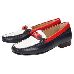 Sioux Damen Slipper "Colandina", Gr. 37,5, blau, Obermaterial: 100% Lammnappaleder LANA. 100% Gummi rubber., Schuhe