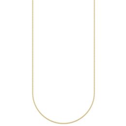 Firetti Damen Collierkettchen "Schmuck Geschenk Silber 925 Rundankerkettengl. in mehreren Breiten", 42, Silber 925 (Sterlingsilber), B: 1,1mm, gold,
