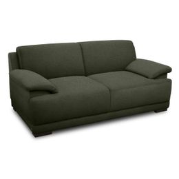 DOMO collection 2-Sitzer-Boxspringsofa &raquo;Telos&laquo; - 218x96x80cm - dunkelbraun -