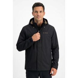 Vaude Herren Regenjacke, schwarz, Gr. M, Obermaterial: 100% Polyester. Futter: 100% Polyamid. Netzfutter: 100% Polyester, Jacken, f&uuml;r Outdoor- und