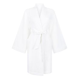 Hunkem&ouml;ller Hunkem&ouml;ller Short Bathrobe female size M/L White