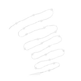 Tchibo - LED-Micro-Lichterkette &raquo;Sterne&laquo; - silber