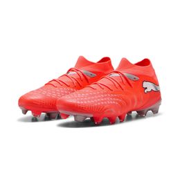 Puma Damen Fu&szlig;ballschuh "FUTURE 9 MATCH FUSION FG/AG Fu&szlig;ballschuhe Damen", Gr. 36, rot, Obermaterial: Synthetik, Textil. Futter: Synthetik, Textil.