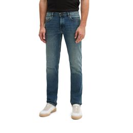 Marc O'Polo MARC O'POLO Herren Regular-fit-Jeans "aus Bio-Baumwoll-Mix", blau, Gr. 31, unifarben, Obermaterial: 98% Baumwolle, 2% Elasthan, Jeans