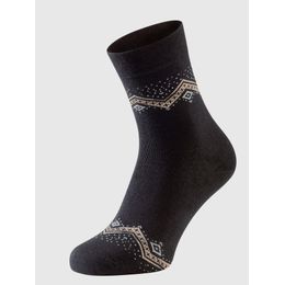 w&auml;schepur W&Auml;SCHEPUR Herren Socken, Gr. 1, schwarz, 80% Baumwolle, 18% Polyamid, 2% Elasthan, Socken