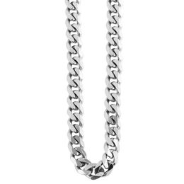 Adelia&acute;s ADELIA ́S Herren Kette ohne Anh&auml;nger "Herren Edelstahl Panzerkette Halskette", 60, Edelstahl, silber, Edelstahl, Halsketten